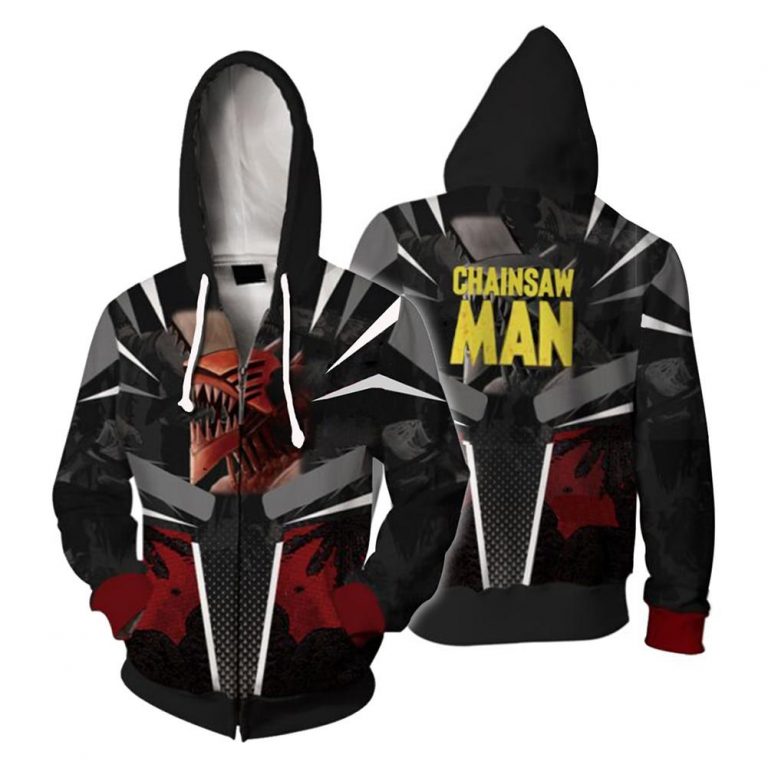 Chainsaw Man 3D Printed Cosplay Hoodie Jacket - Chainsaw Man Store